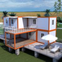 China 20ft 40ft Expandable Container House With Solar Energy Home for sale