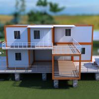 China 20ft 40ft Expandable Container House With Solar Energy Home for sale