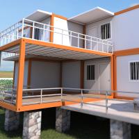China 20ft 40ft Expandable Container House With Solar Energy Home for sale