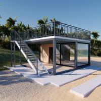 China 40 Feet 40ft Flat Pack Containers Prefabricated House for sale