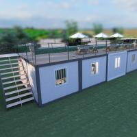 China 2 Bedroom 40ft Expandable Container House Home for sale