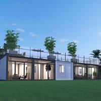 China 2 Bedroom 40ft Expandable Container House Home for sale