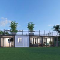 China 2 Bedroom 40ft Expandable Container House Home for sale