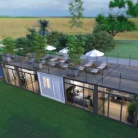China 2 Bedroom 40ft Expandable Container House Home for sale