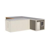 China 6m Flat Pack Container House  3 1 2 Bedroom Flat Pack Homes for sale