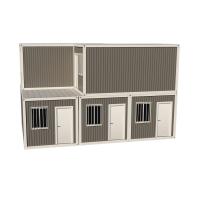 China 6m Flat Pack Container House  3 1 2 Bedroom Flat Pack Homes for sale