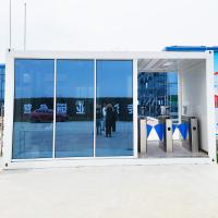 China Luxury Folding Fast Assembly Container House  2 Storey for sale