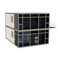 China 20ft Flat Pack Container Prefab Duplex Homes for sale