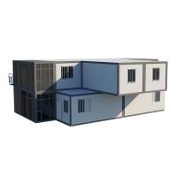 China 20ft Flat Pack Container Prefab Duplex Homes for sale