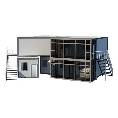 China 2 Bedroom  1 Bedroom Flat Pack Shipping Container Homes  20' 40' for sale