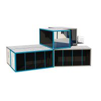 China Duplex Flat Pack Container House Easy Assemble for sale