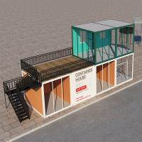 China 12m Flat Pack Container Homes 20ft for sale