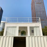 China Foldable Flat Pack Container House 2 story 3 story for sale