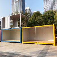 China Foldable Flat Pack Container House 2 story 3 story for sale