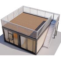 China Customized Fast Fast Assembly Container House Manufacturer With Stairs for sale