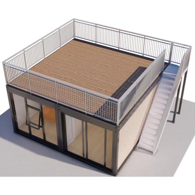 China Customized Fast Fast Assembly Container House Manufacturer With Stairs for sale