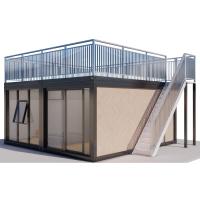 China Customized Fast Fast Assembly Container House Manufacturer With Stairs for sale