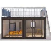 China Customized Fast Fast Assembly Container House Manufacturer With Stairs for sale