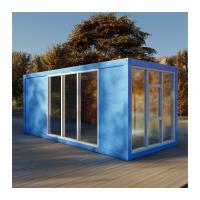 China Easy Assemble 20 Foot 40FT Flat Pack Containers Frame Office for sale