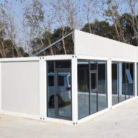 China Luxury Foldable Expandable Fast Assembly Container House 2 3 4 Bedroom for sale