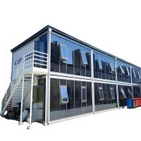 China Luxury Foldable Expandable Fast Assembly Container House 2 3 4 Bedroom for sale