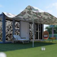 China Living Modular Office Home 40ft Flat Pack Containers House Prefabricated for sale