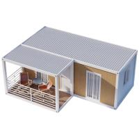 China Economical Prefabricated Modular Mobile Portable Container House 1 Bedroom for sale
