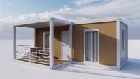 China Economical Prefabricated Modular Mobile Portable Container House 1 Bedroom for sale