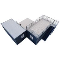 China Prefab Fast Assembled Modular Container House For Staff Dormitory Building for sale