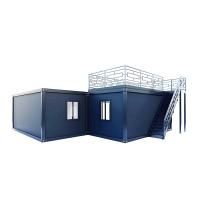 China Prefab Fast Assembled Modular Container House For Staff Dormitory Building for sale
