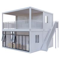 China 6m Fast Assembly Container House 2 Floor Mobile Prefab House Flat Pack for sale