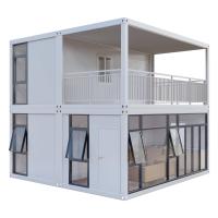 China 6m Fast Assembly Container House 2 Floor Mobile Prefab House Flat Pack for sale