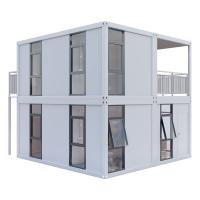 China 6m Fast Assembly Container House 2 Floor Mobile Prefab House Flat Pack for sale