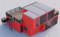 China Economical Modular Quick Assembly Prefab Container House For Sale for sale