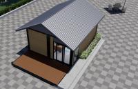 China Quick Assembly Container Prefab Expandable House Leisure Living for sale