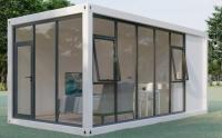 China Modular Custom Glass Wall Quick Fast Assembly Container House for sale