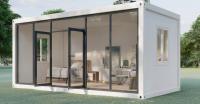 China Exquisite Container Houses Prefabricated Homes Modern Prefab Modular House for sale