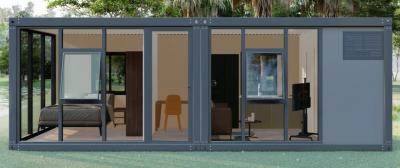 China Prebuilt Container Homes Modular Custom Glass Wall Quick Assembly Two Bedroom for sale