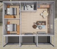 China Modular Big Seaside Villa Prefab Container Homes For Sale for sale