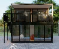 China Economical Modular Containers Take Stairs 3 Bedroom Plan Frame Quick Assemble for sale