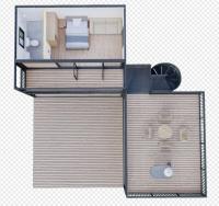 China Single Family Quick Assembly Prefab Container Homes Support Customization for sale