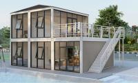 China Double Storey Single Family Fast Assembly Container House for sale