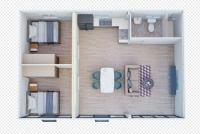 China Double Storey Single Family Fast Assembly Container House for sale