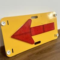 China Manual Control LED Arrow Board Portable Traffic Signs for sale