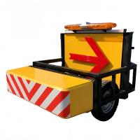 China Aluminum Rear Guard Truck Mounted Attenuator 129KG with 70km/h Speed Rating for Road Maintenance Safety for sale