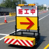 China Anti Impact Detachable Truck Mounted Attenuator With Wheels for sale