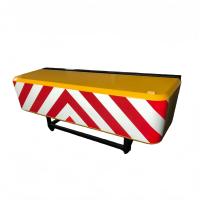 China Aluminum Safety Indication Mark Anti Ram Vehicle Barriers Collapsible for sale