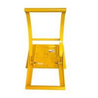 China Yellow 13.4kg Anti Ram Vehicle Barriers Aluminum Rubber Sheet for sale