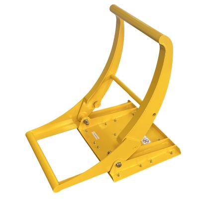 China Yellow 13.4kg JY Parking Space Blocker - 1.4m Aluminum Vehicle Barrier for Work Zone Security for sale
