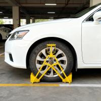 China Aluminum Handheld Portable Trailer Anti Theft Devices Yellow Color for sale